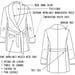 Smoking Jacket Sewing Pattern, Mens Jacket PDF Pattern, Mens Sewing ...