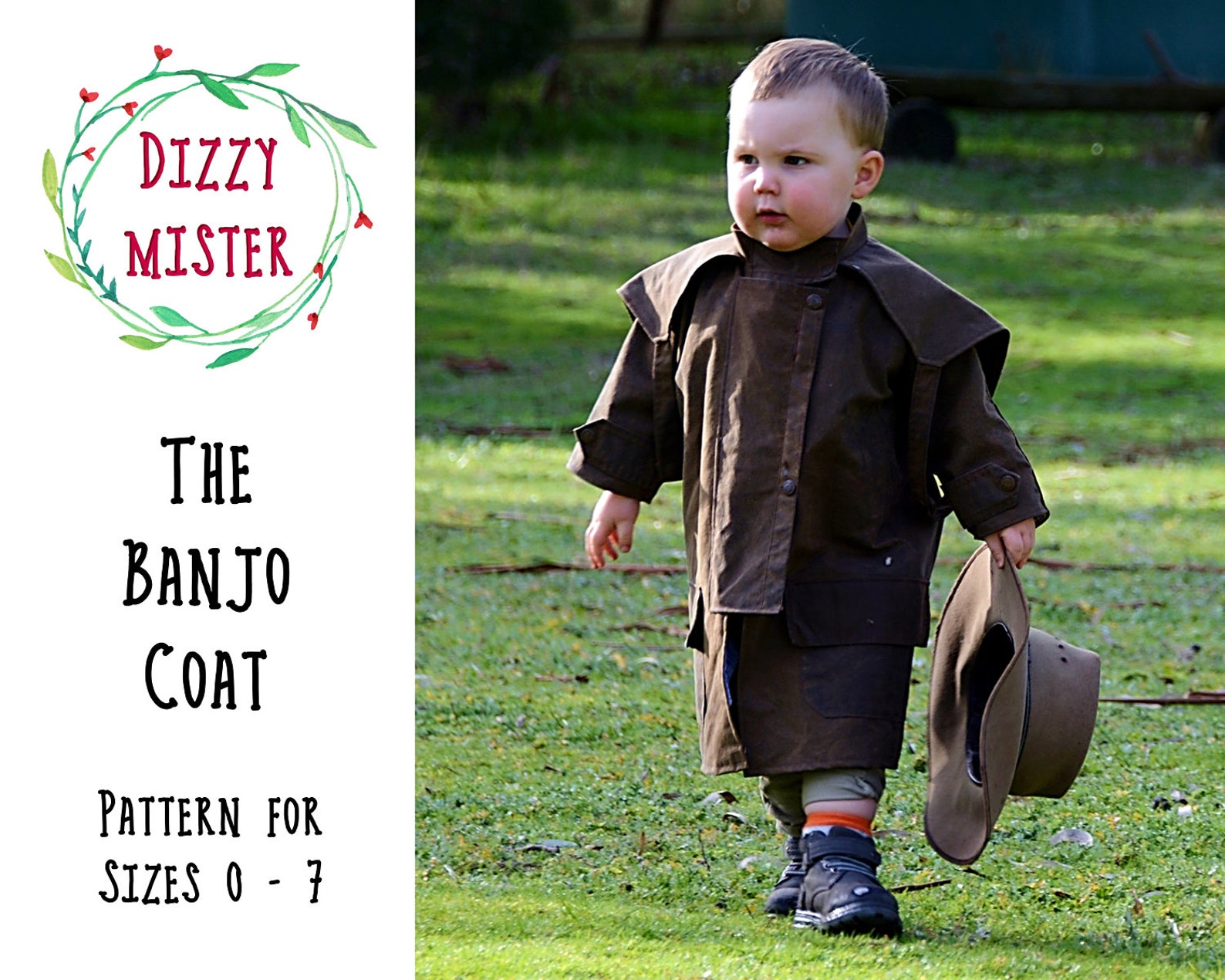 Childrens Coat Sewing Pattern, Kids Coat PDF Pattern, Boys Jacket ...