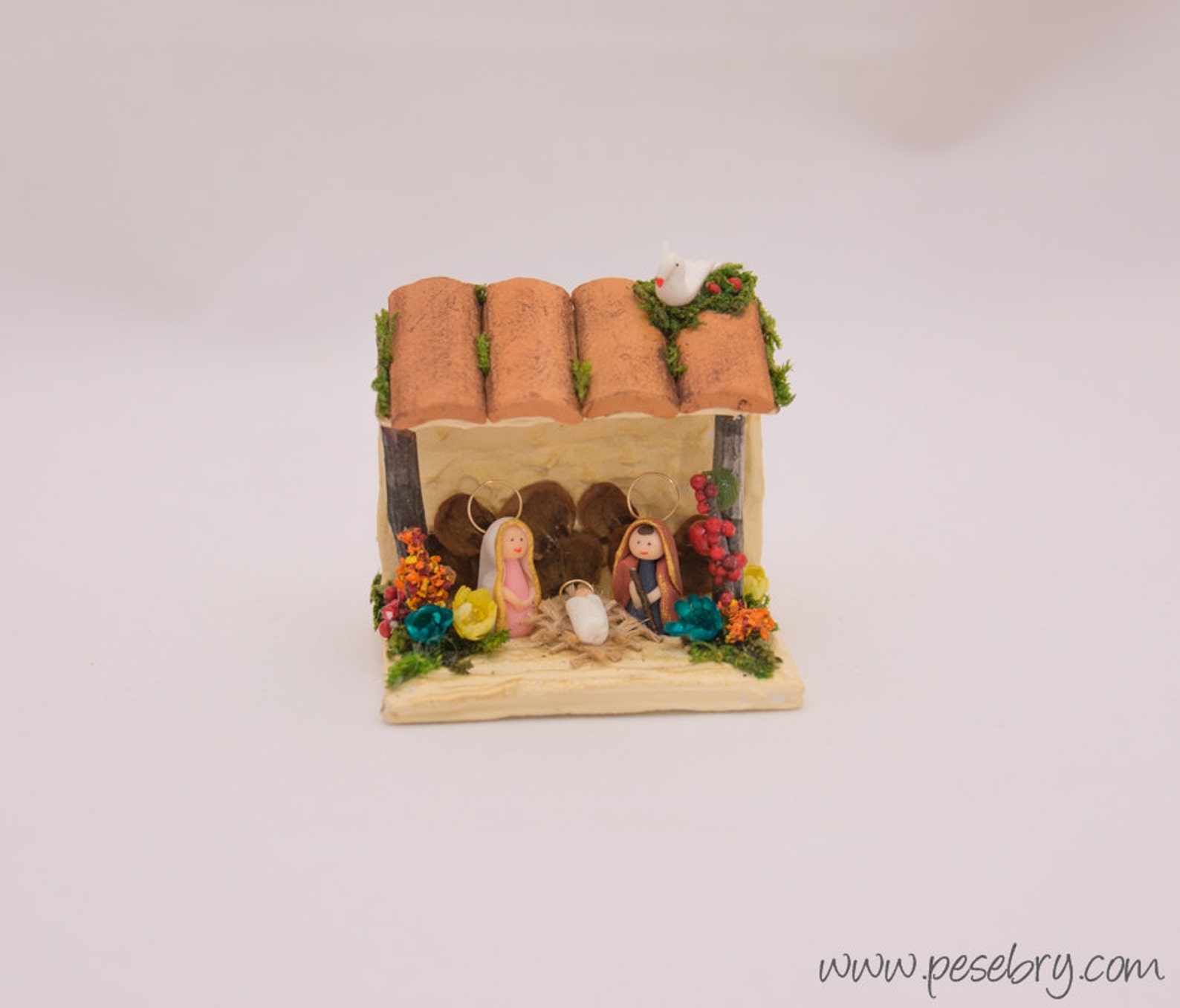 Tiny Portal, Nativity Miniature, Bethlehem , Nature Nativity, Holy ...