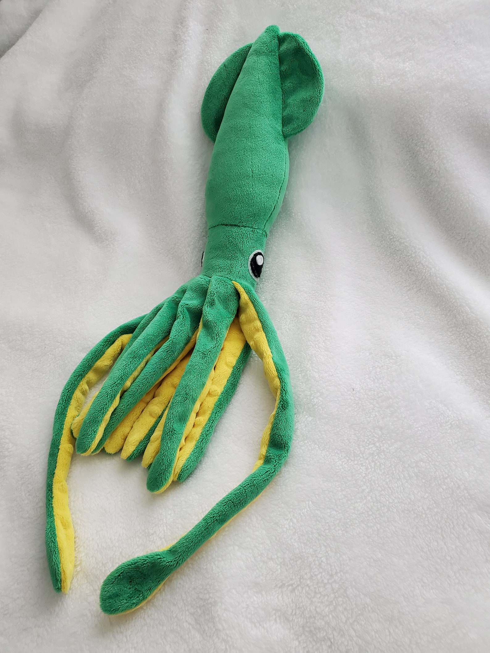Custom Mini Giant Squid Plush Made to Order - Etsy