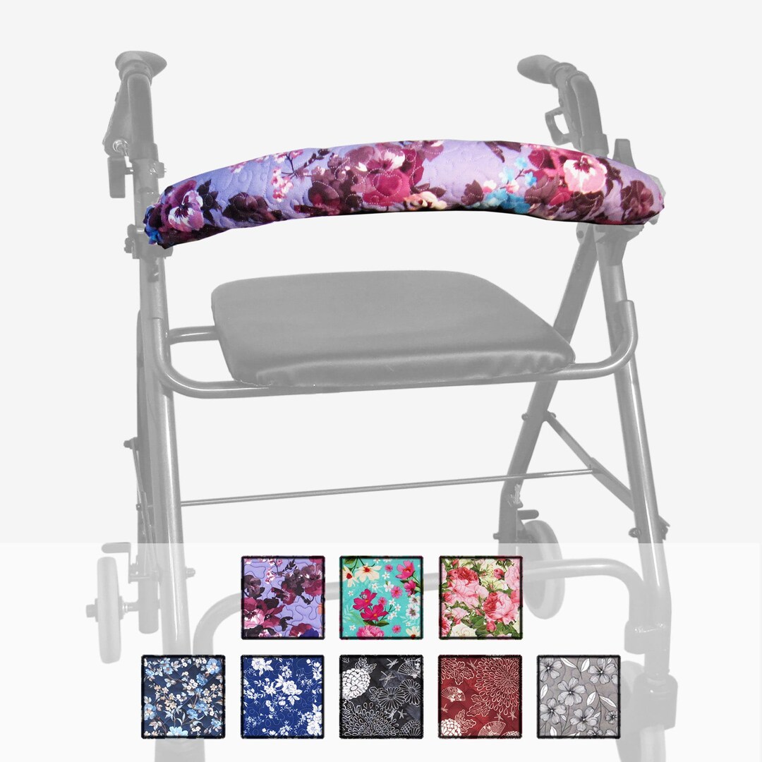Quilted Rollator Bar Cover Florals - Etsy