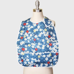 Adult Bib With Crumb Catcher, 4 Sizes, Lightweight, Water Resistant - Etsy