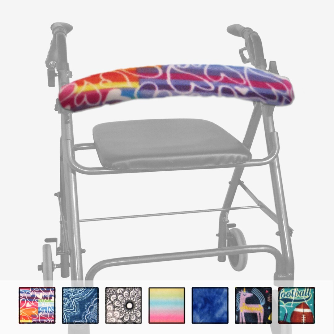 Personalized Fleece Rollator Bar Cover Fun Prints - Etsy