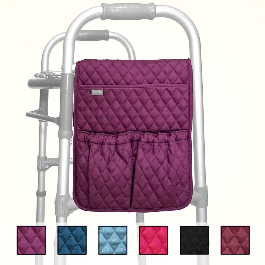 Personalized Quilt Caddy for Walker, Wheelchair, Rollator, Power Chair ...