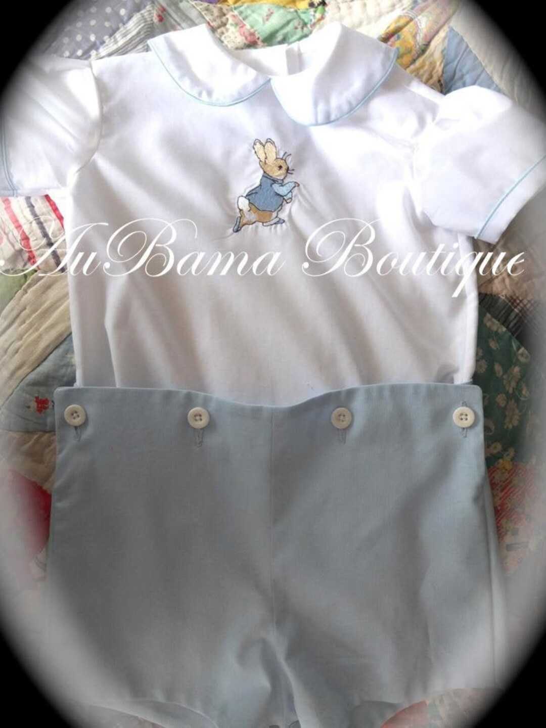 Peter" Peter Rabbit Button-on Shirt/pants - Etsy