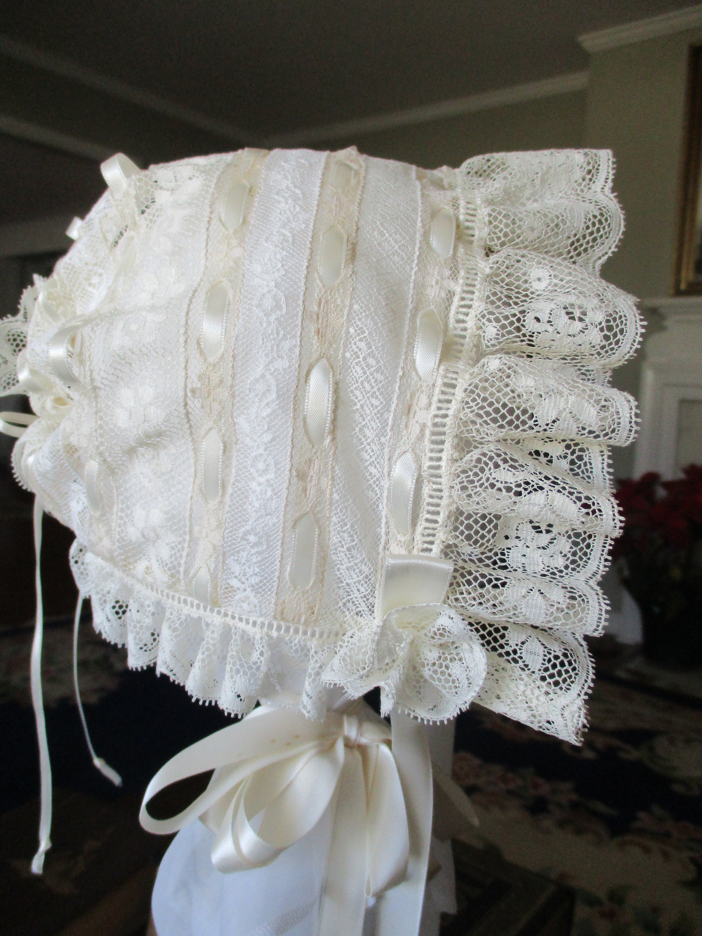 Full Lace Bonnet | Etsy