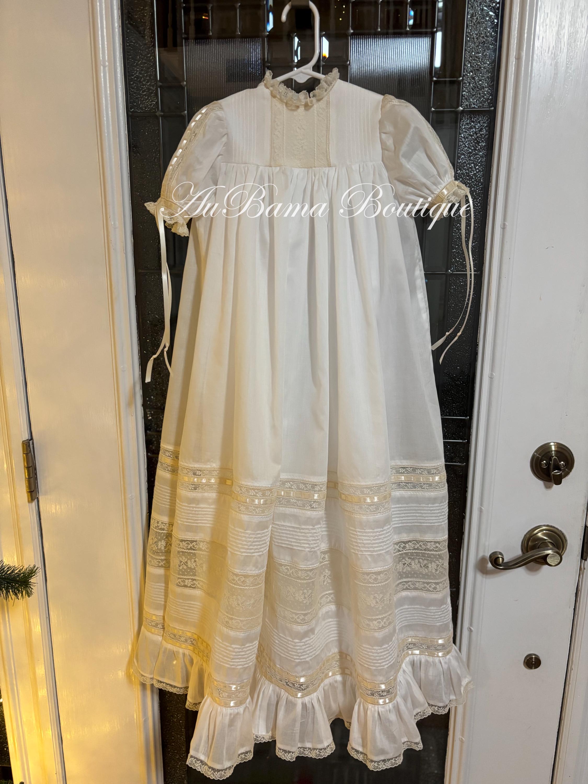 The "adam/adena" Christening/blessing/dedication Gown - Etsy