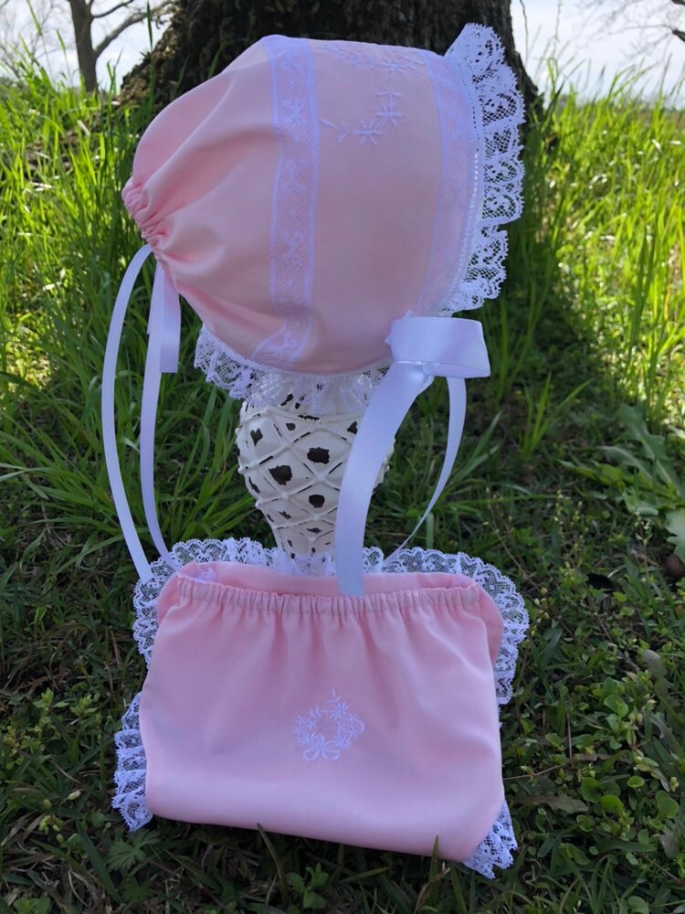 Bonnet and Diaper Cover Sets for Newborn Photos or Gifts - Etsy