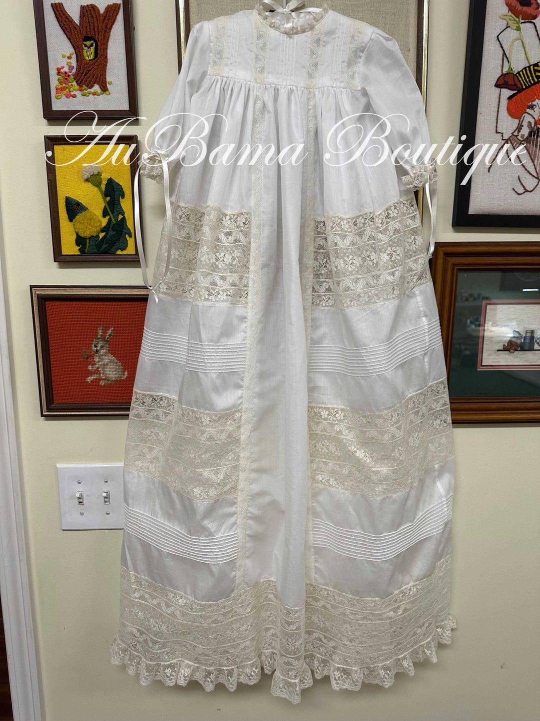 Quinn Christening/blessing/dedication Gown - Etsy