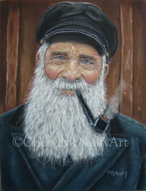 Sea Captain Painting