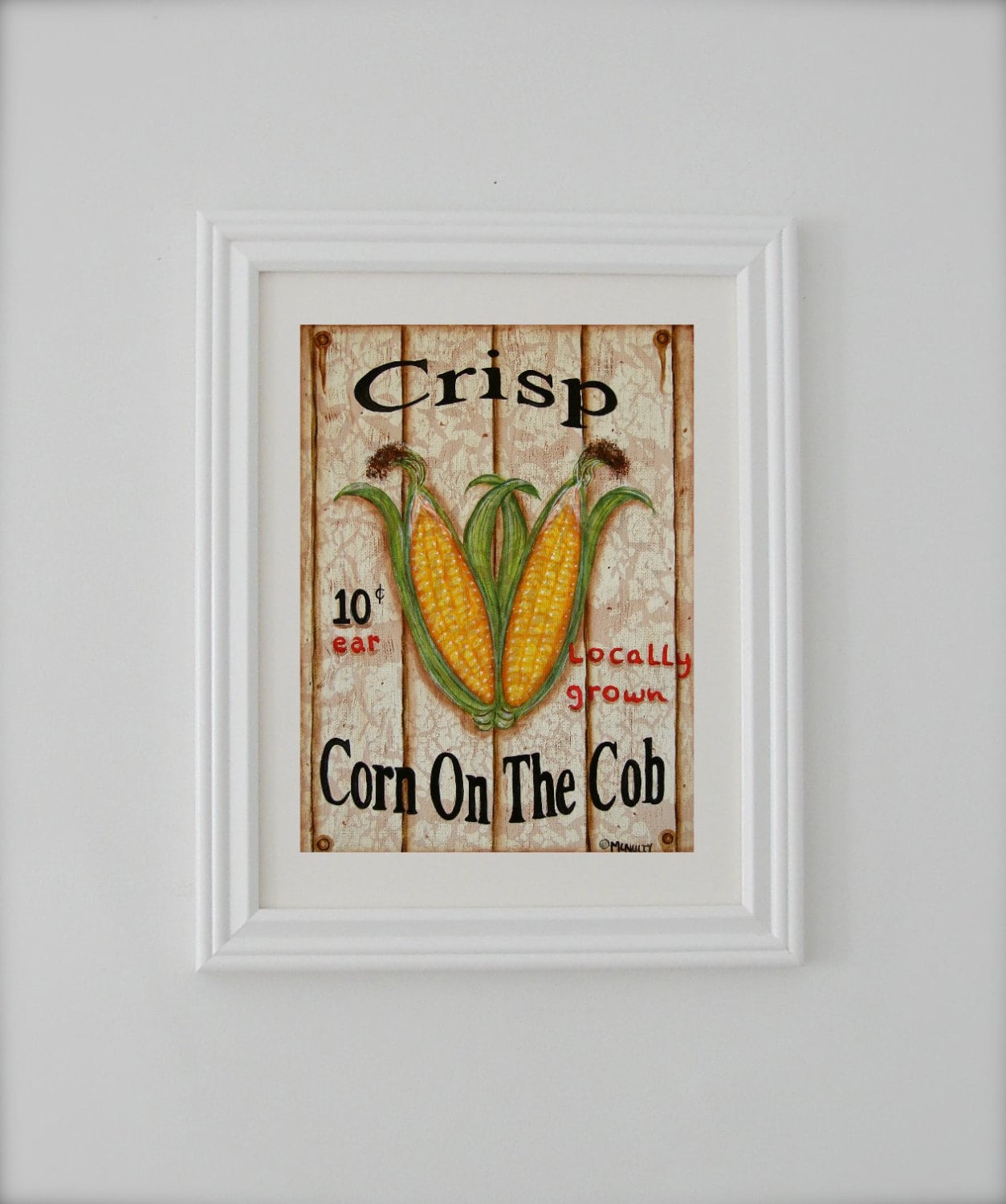 Vegetable Sign prints Set of 4 distressed or original Fresh Vegetable ...