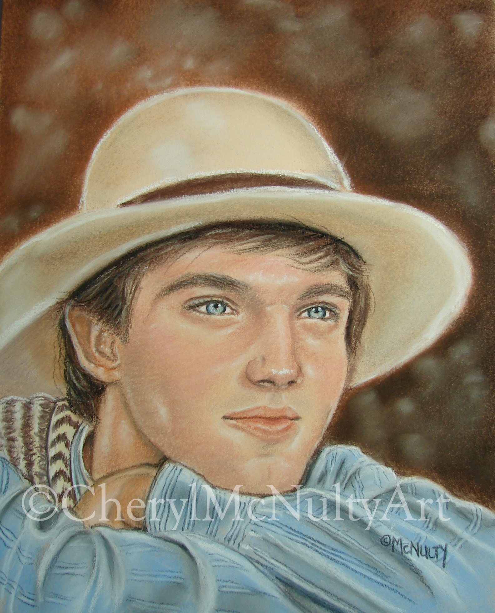 John-boy Walton Portrait Print of Pastel Painting Richard - Etsy