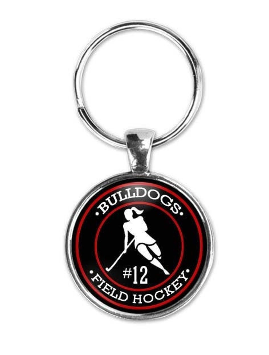 Field Hockey Key Chain, Personalized, Team Gift, Gift for Player, Team ...
