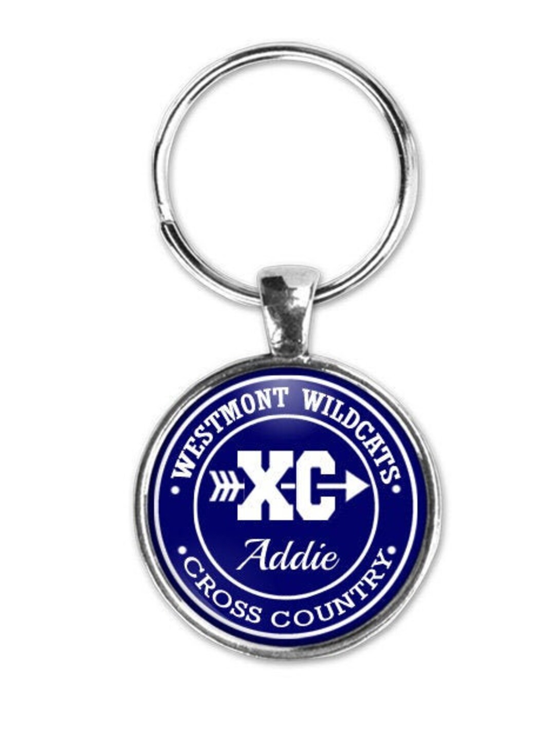 Cross Country Key Chain, Custom, Team Gift, Personalized, Runner, Long ...