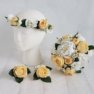Yellow Rose Buttonholes Lemon Rose Buttonhole Best Man Flowers Groom ...