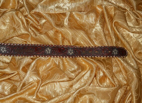 Genuine vintage El Charro belt - genuine leather - Gem