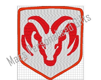 Dodge Embroidery | Etsy