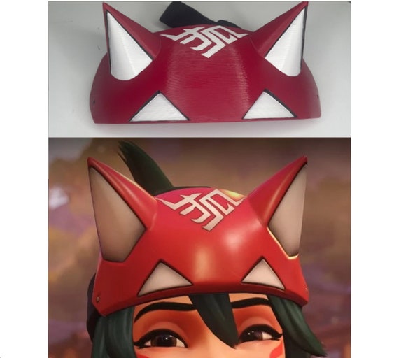Kiriko Overwatch 2 Head Piece Mask Cosplay - Etsy UK