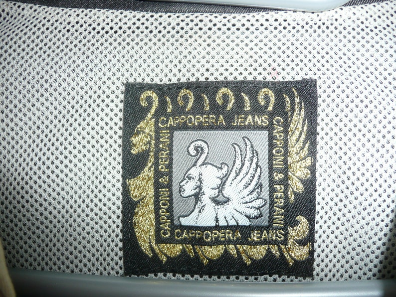 Vintage Authentic Cappopera Jeans CAPPONI&PERANI Blue Striped - Etsy