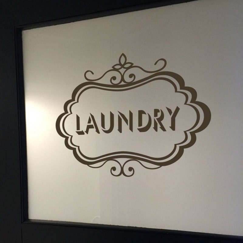 Laundry Room Decals - Etsy