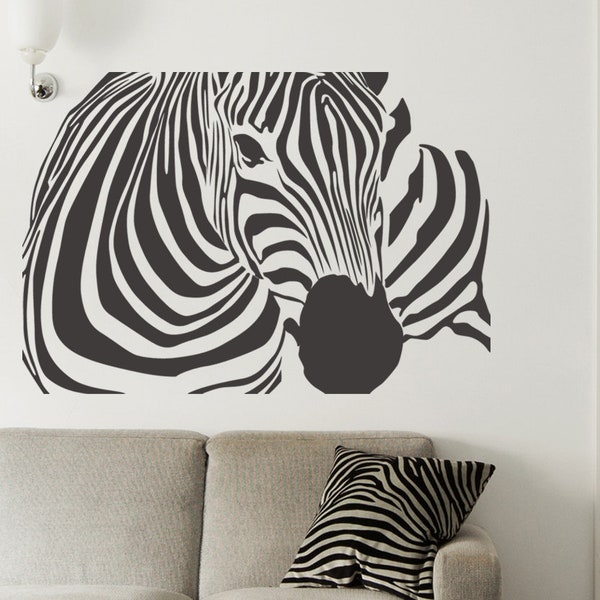 Zebra Decal - Etsy