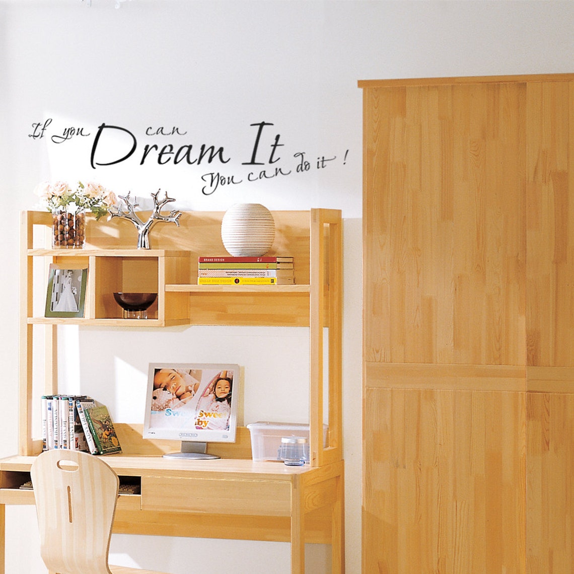 If You Can Dream It You Can Do It Inspirational Wall Quotes | Etsy
