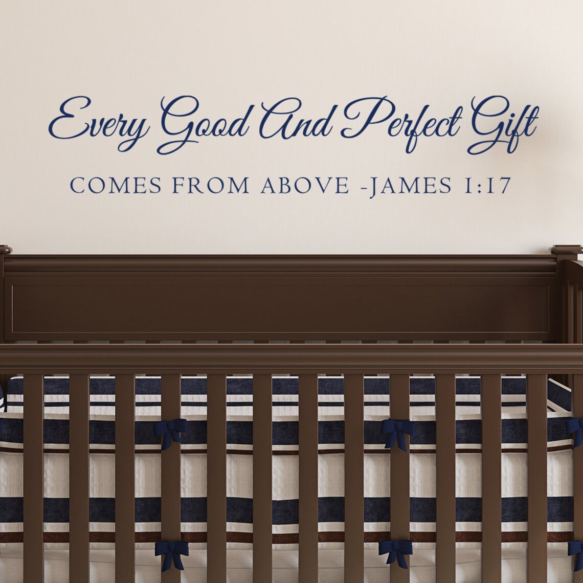 Every Good Gift and Every Perfect Gift Scripture Vinyl - Etsy