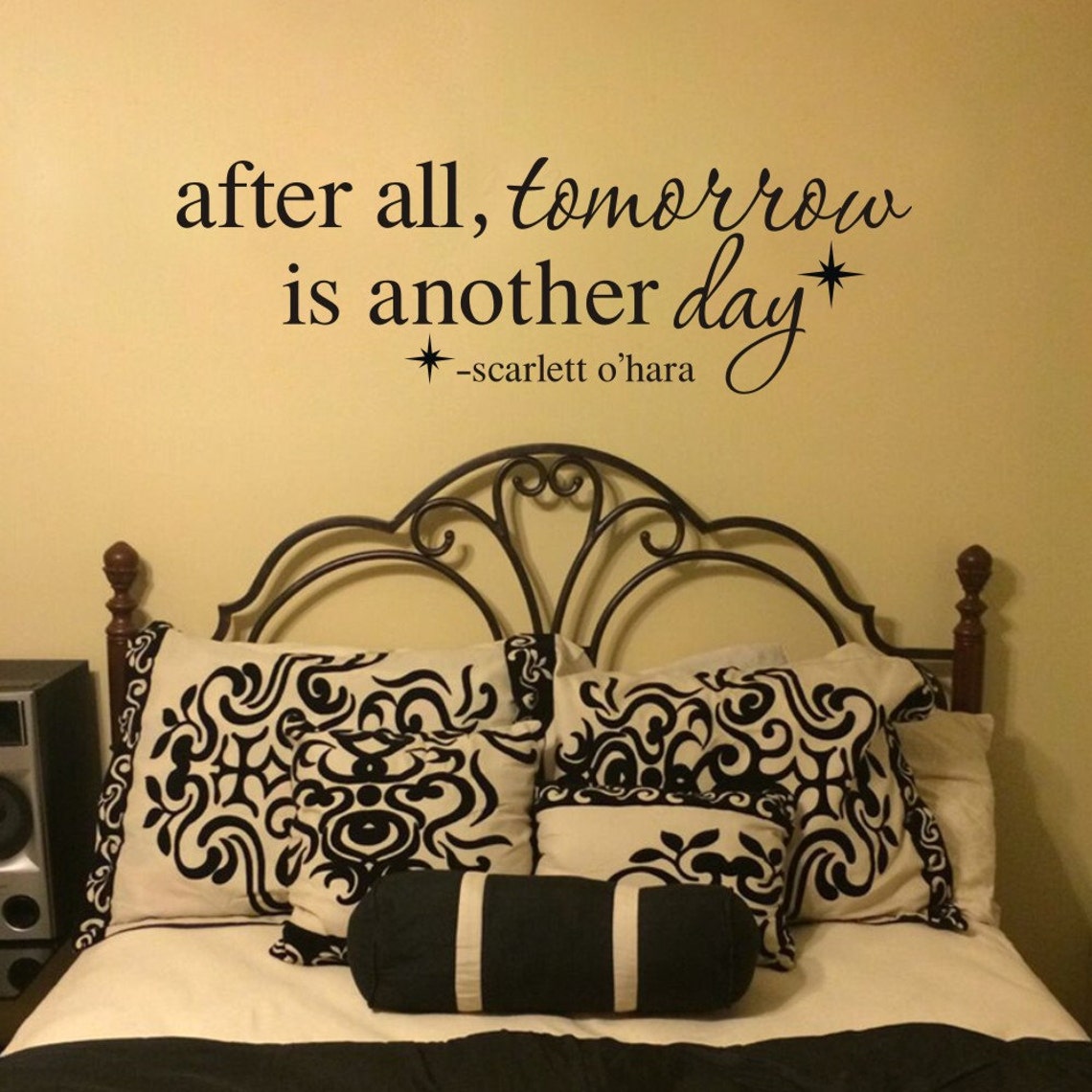 After All Tomorrow Is Another Day Inspirational Wall Decal - Etsy España