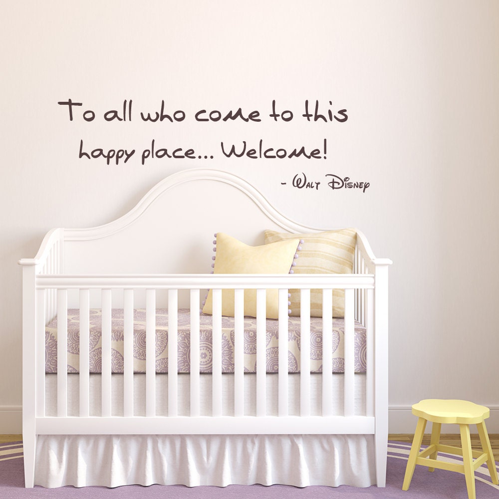 Cute Nursery Wall Decal Baby Vinyl Quotes Cradle Wall Stickers - Etsy
