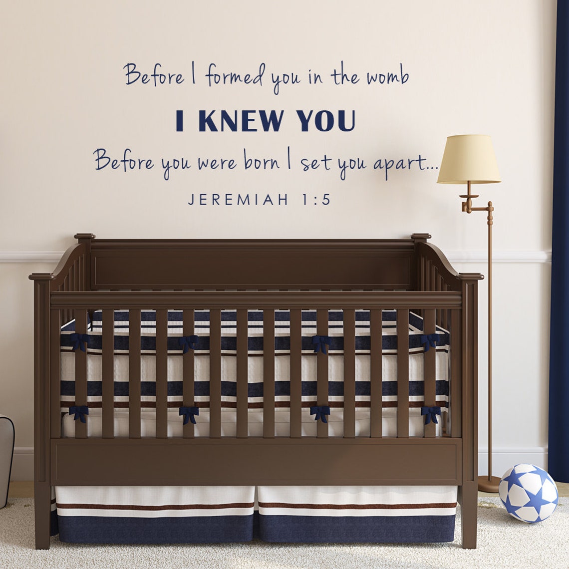 Before I Formed You in the Womb... Jeremiah 1:5 Bible Verse | Etsy