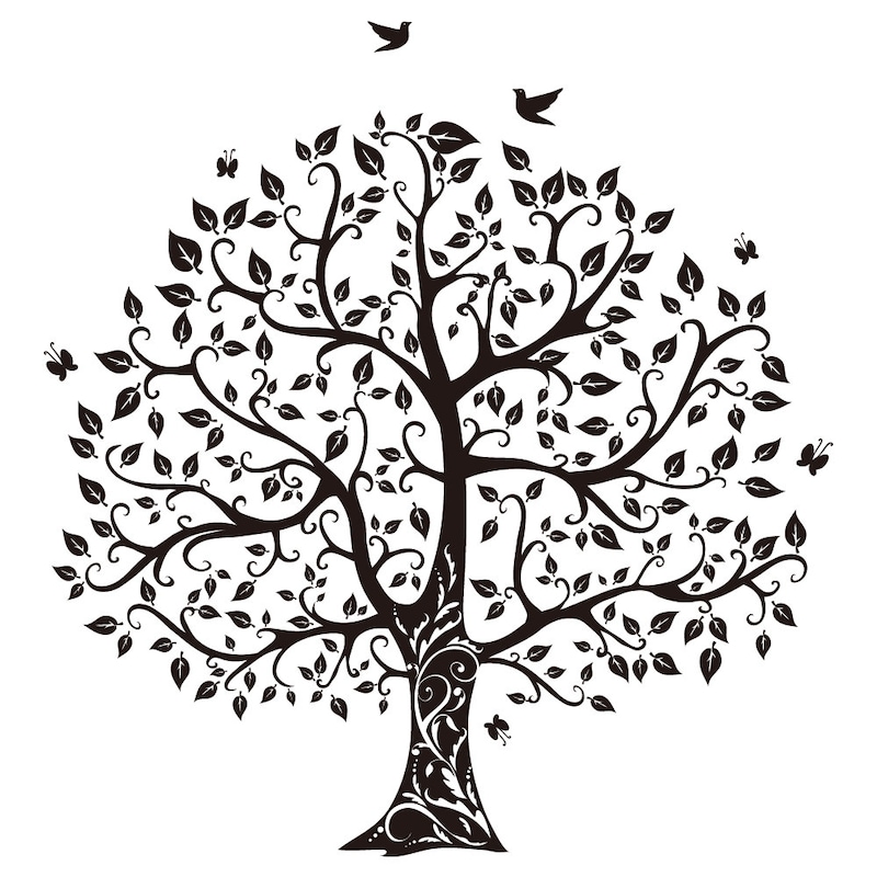 Tree Wall Decals - Etsy