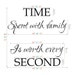 Family Clock Wall Decal Living Room Vinyl Decor Vinyl Family Wall ...