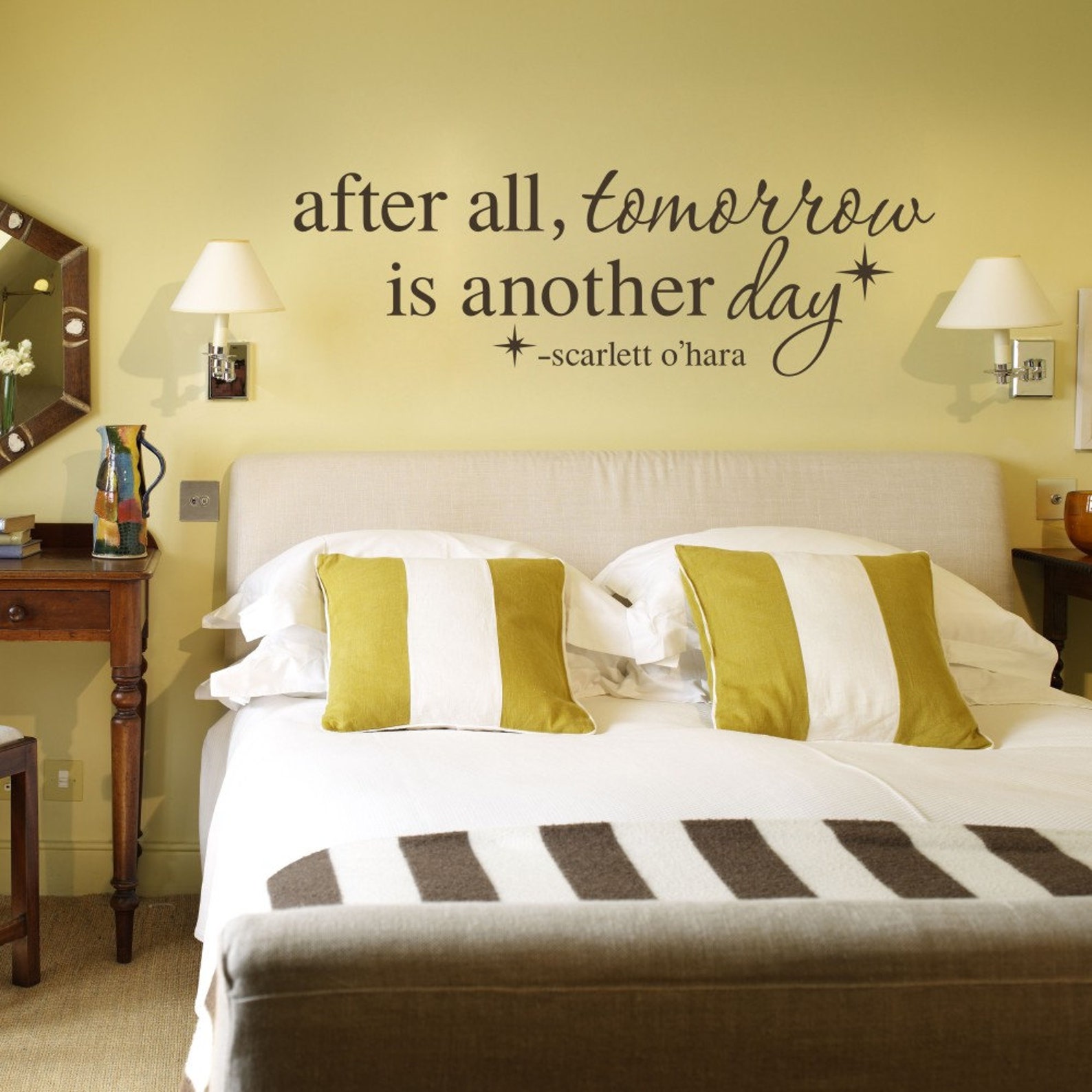 After All Tomorrow Is Another Day Inspirational Wall Decal - Etsy España