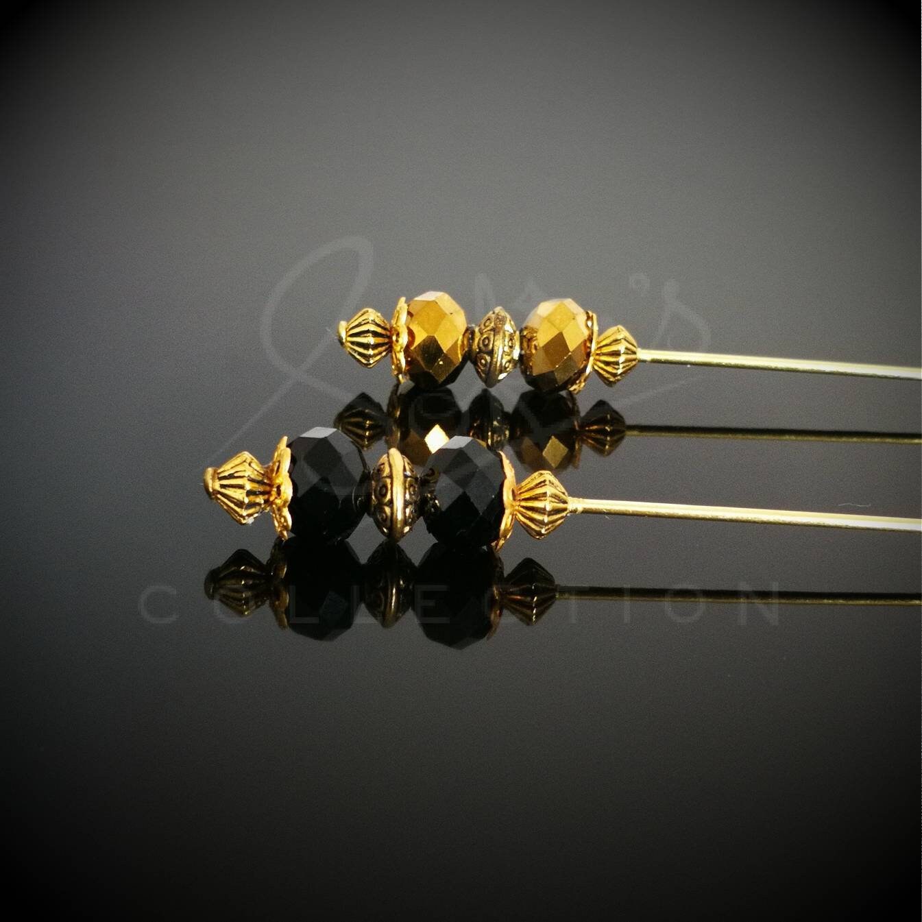 Golden Aztec Hijab Pins3/5 Antique Gold Finish - Etsy