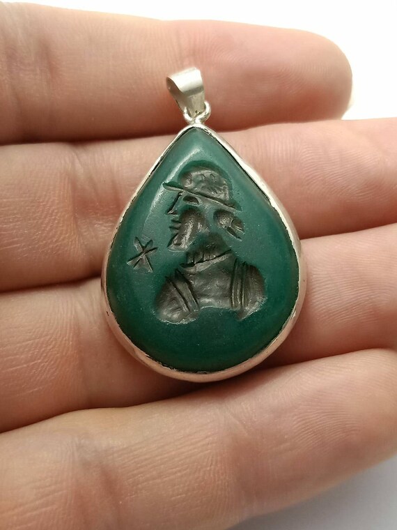 Natural Antique Ancient Jade Roman Medieval Engraved … - Gem