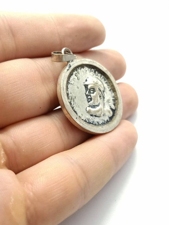 Rare Unique Roman Greek Silver Plated Intaglio Engrav… - Gem