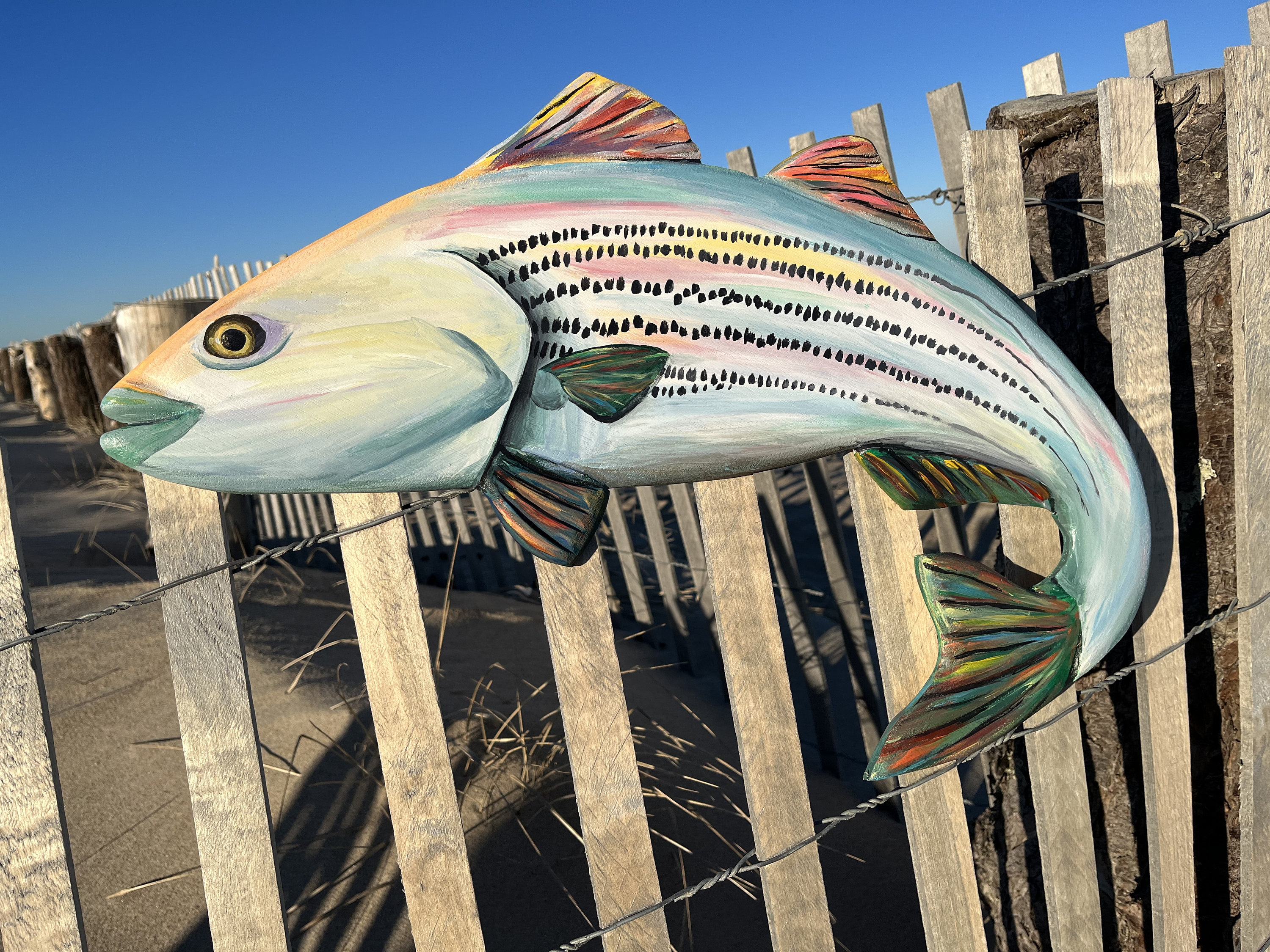 Striped Bass Wall Art Sculpture - Etsy