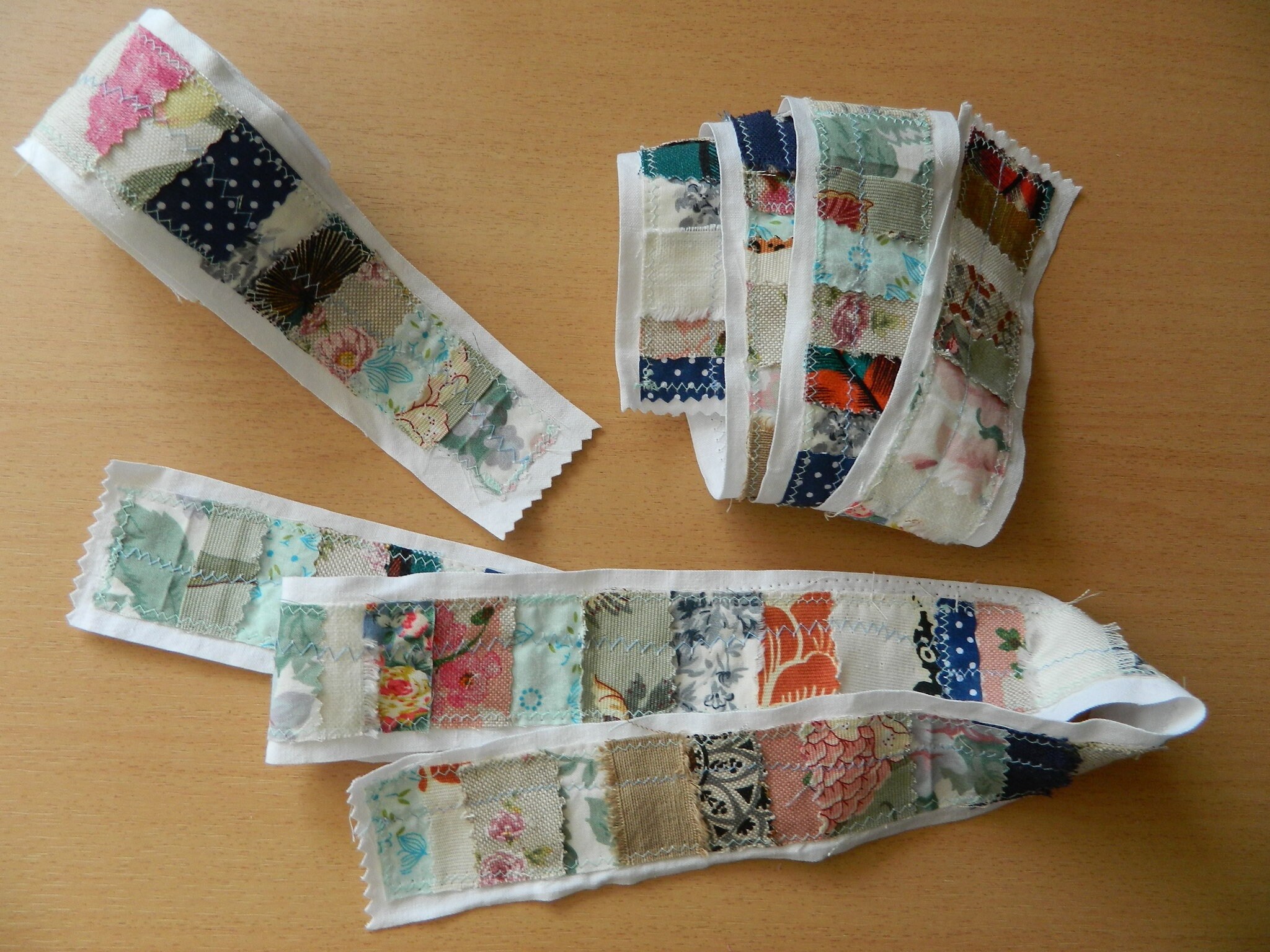 Fabric Snippet Roll 36 Textile Snippet Roll 92cm - Etsy