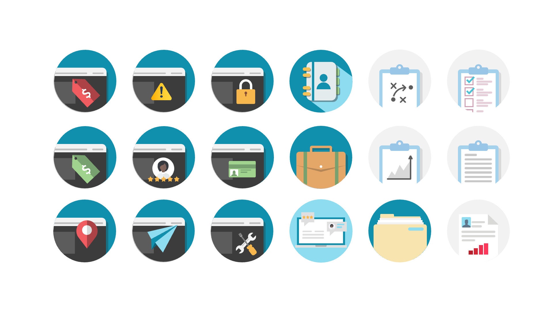 Custom Powerpoint-specific Recolorable Icons Office Icons, Powerpoint ...