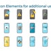 Custom Powerpoint-specific Recolorable Icons, Phone App Icons ...