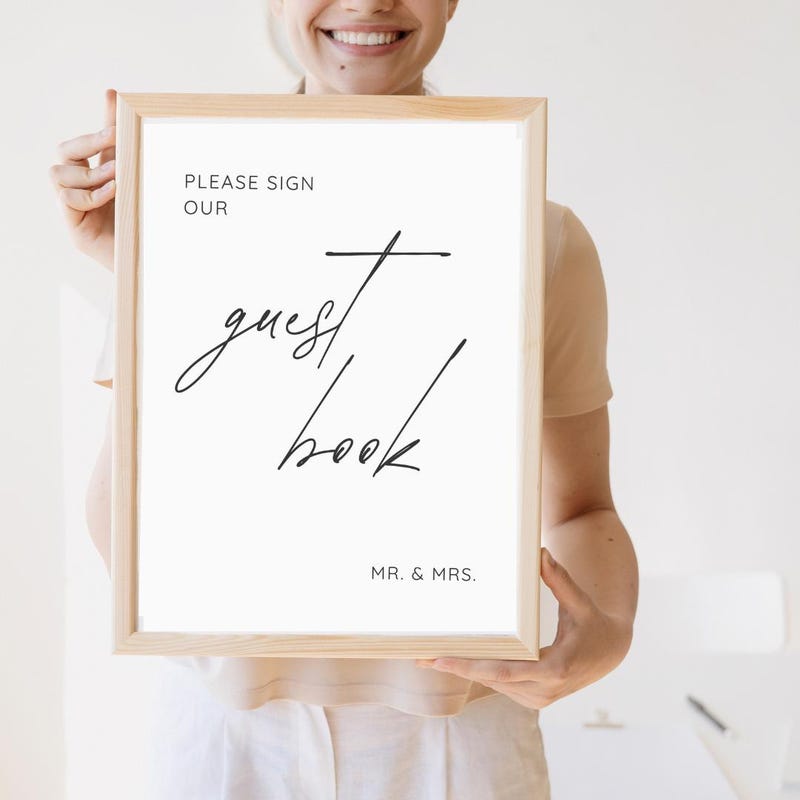 Guest Book Sign - Etsy