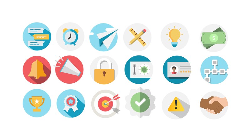 Custom Powerpoint-specific Recolorable Icons, Starter Icons, Powerpoint ...