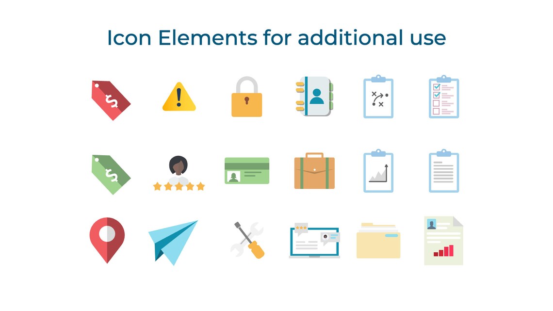 Custom Powerpoint-specific Recolorable Icons - Office Icons, Powerpoint ...