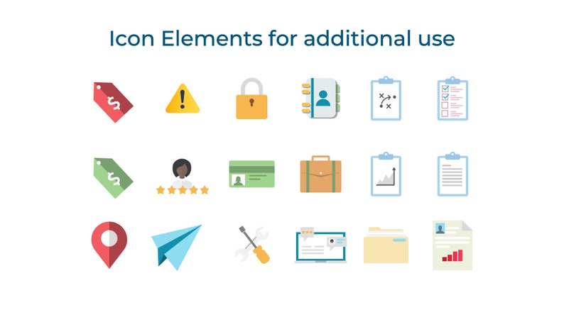 Custom Powerpoint-specific Recolorable Icons - Office Icons, Powerpoint ...