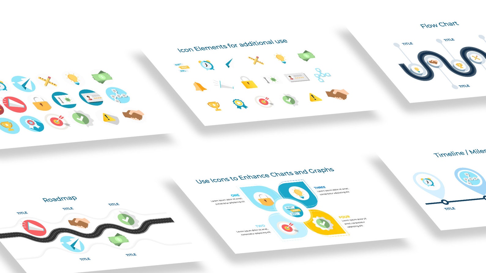 Custom Powerpoint-specific Recolorable Icons, Starter Icons, Powerpoint ...