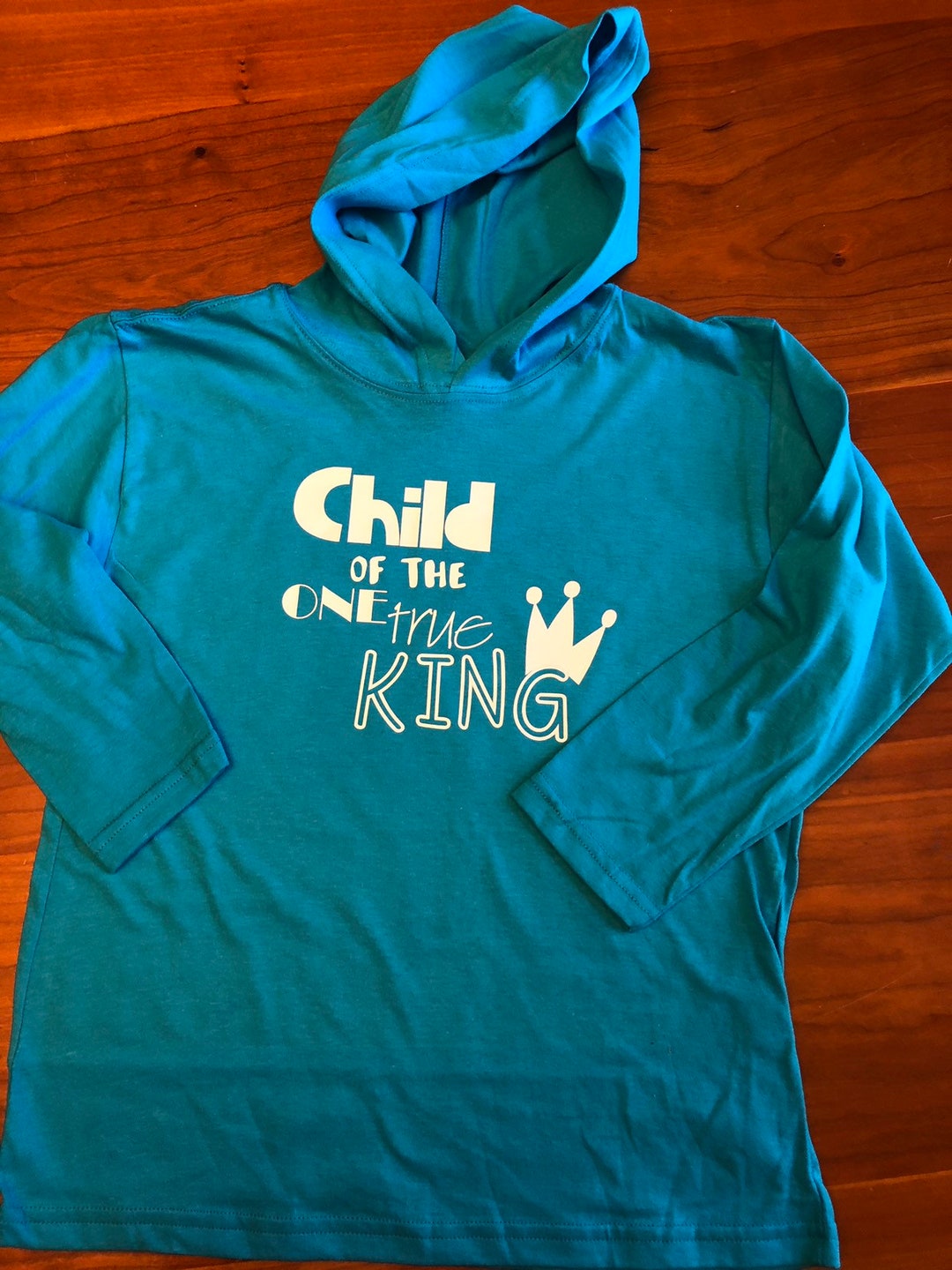 Child of the One True King/wear Your Faith/kids Clothing/faith - Etsy