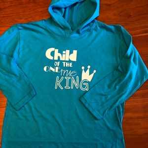 Child of the One True King/wear Your Faith/kids Clothing/faith - Etsy