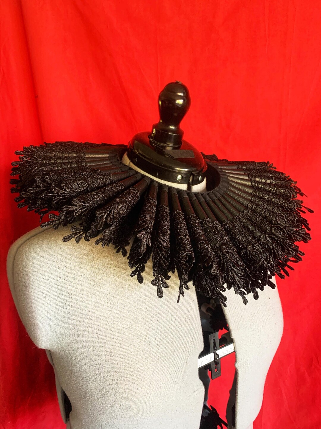 Gothic Elizabethan Clown Ruff - Etsy