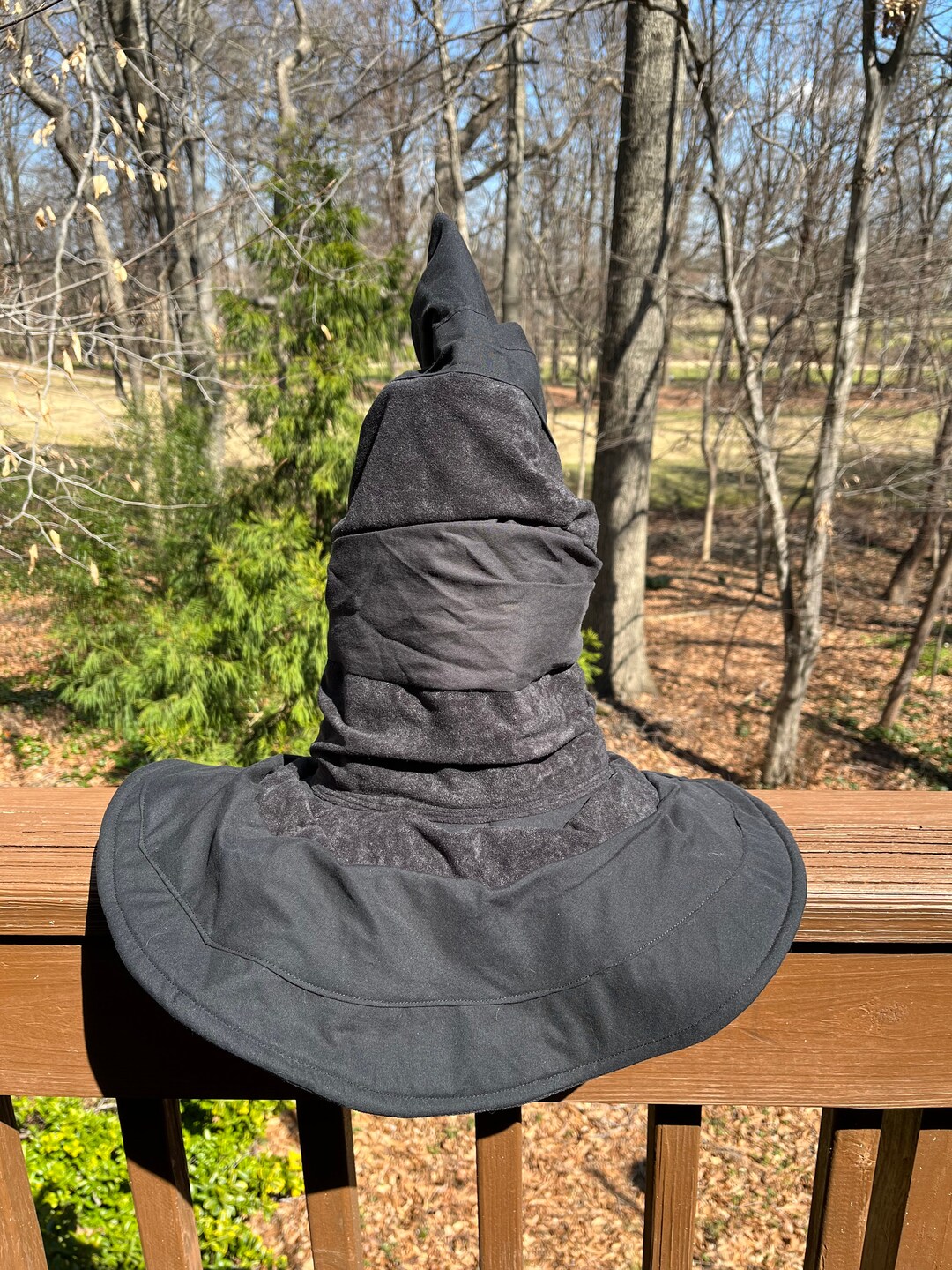 Custom Black Wizard Hat - Etsy