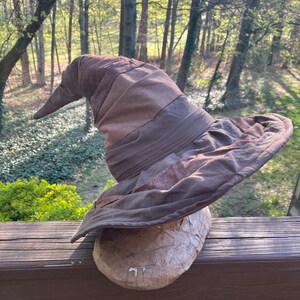 Custom Brown Wizard Hat - Etsy